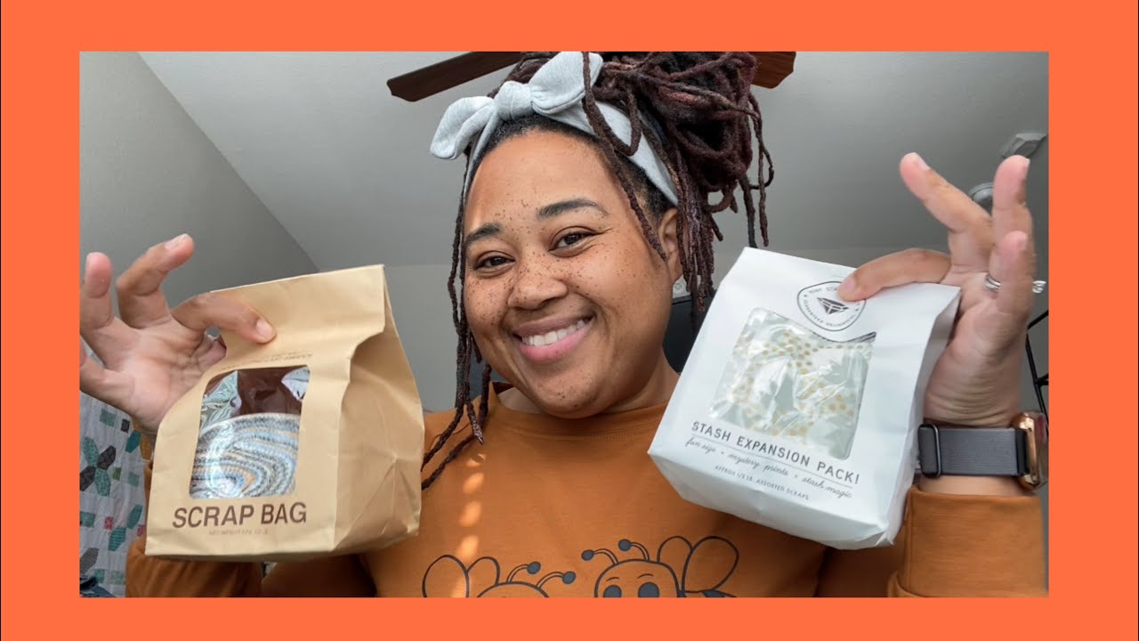 Unboxing Scrap Fabric from Fat Quarter Shop Moda and Ruby Star Society ...