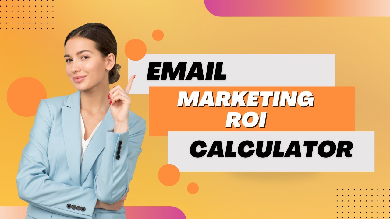 How to Calculate Email Marketing ROI – Free Online Tool - YouTube