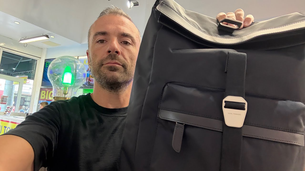 Carl Friedrik City-hopper Backpack review Nylon version - YouTube