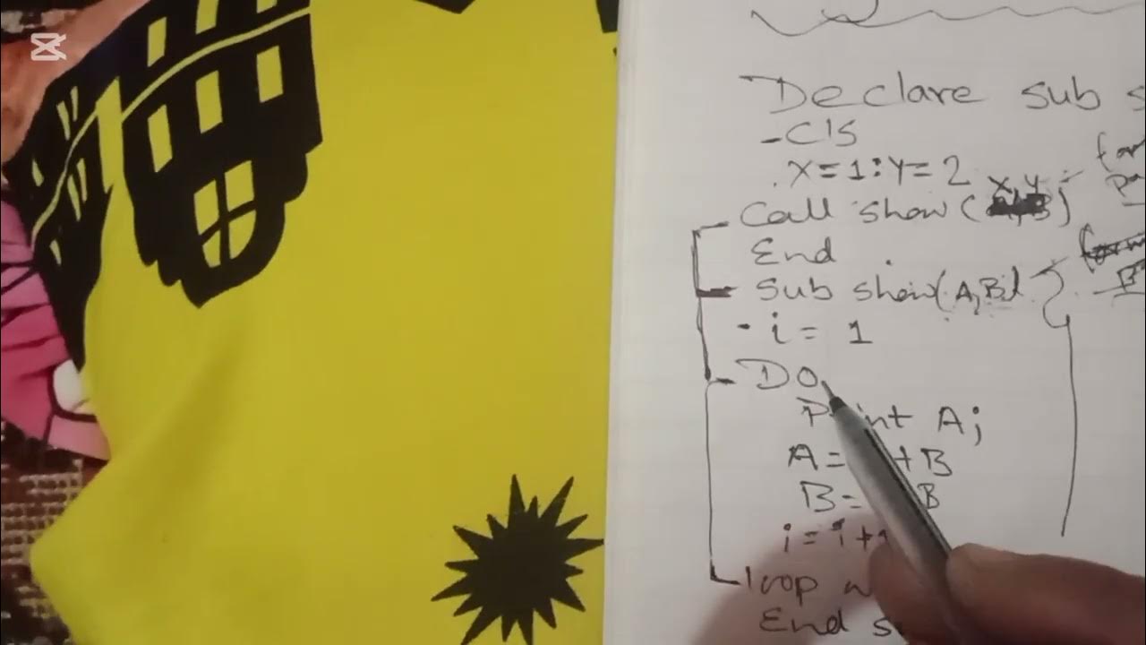 class 10 computer dry Run in table in qbasic 2081 - YouTube