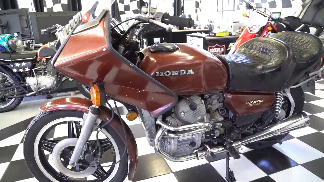 1980 Honda CX500D - YouTube
