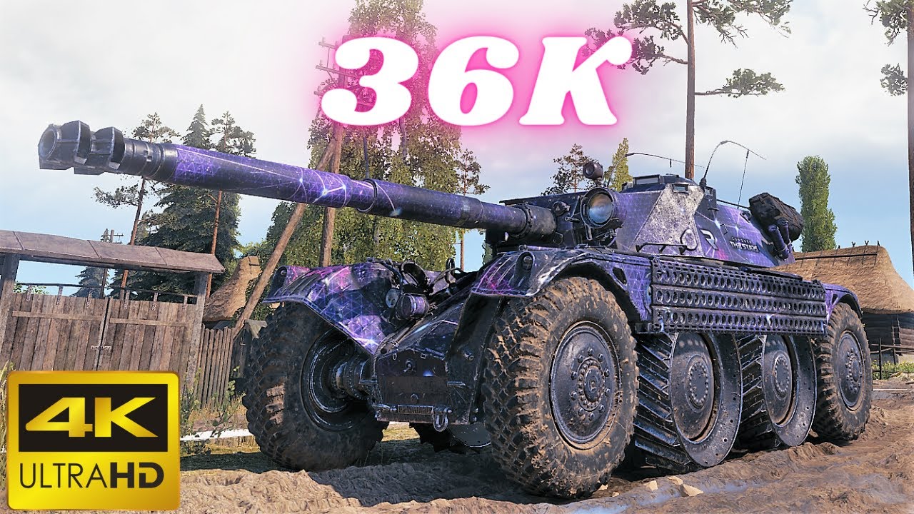 Panhard EBR 105 - 18.5K Spot Damage & EBR 105 17,5K World of Tanks ...