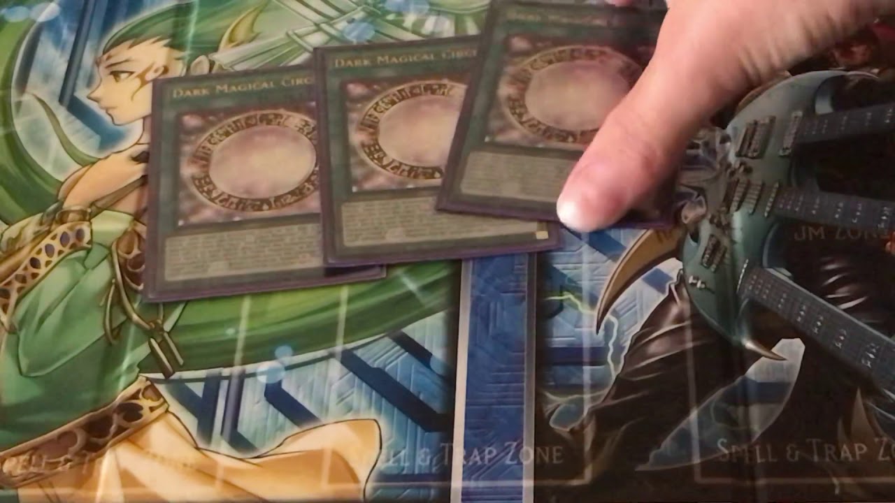 Dark magician deck profile synchro version - YouTube