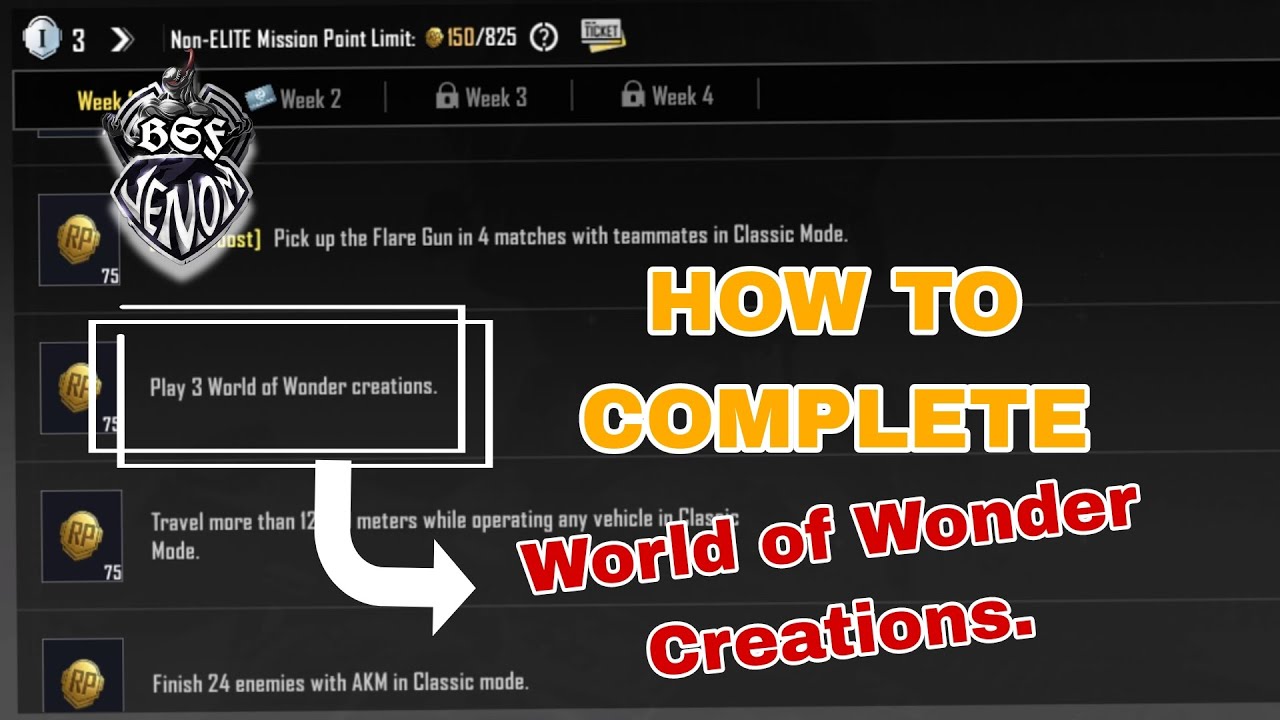 HOW TO COMPLETE 3 WORLD OF WONDER CREATIONS. - YouTube