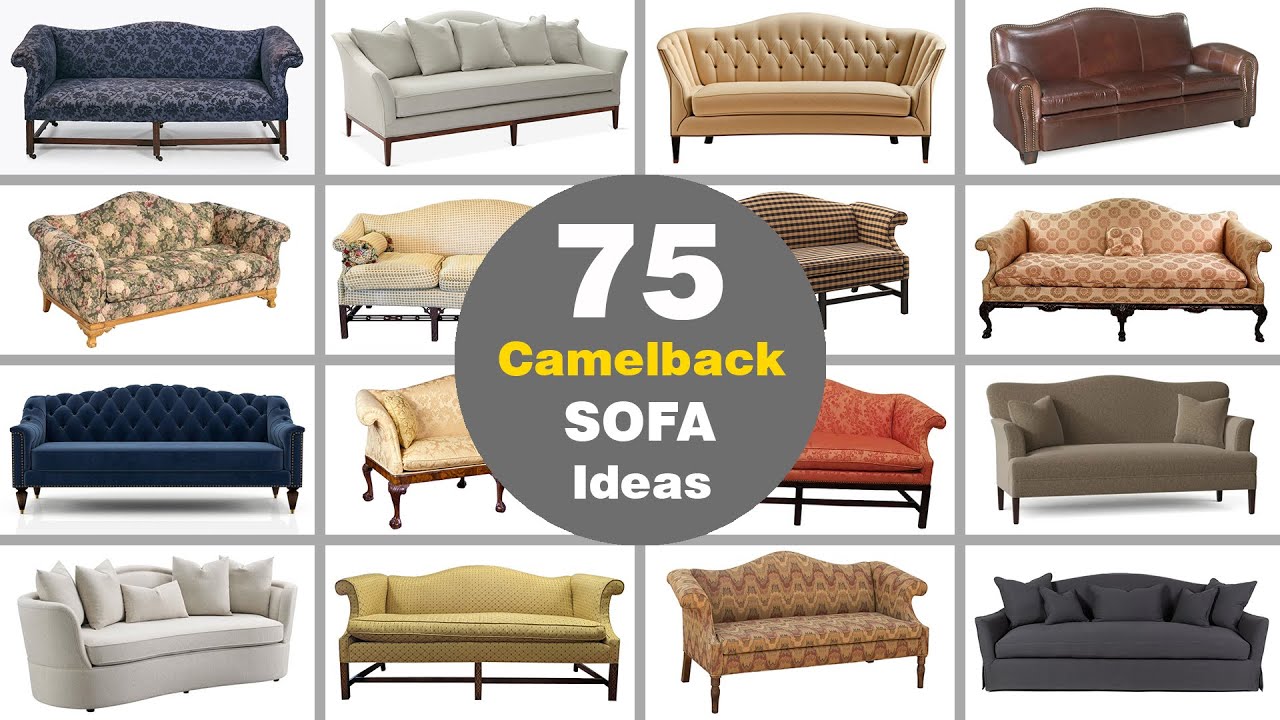 75 Camelback Sofa Ideas 2024 // Types of Sofas // Home Furniture Ideas - YouTube