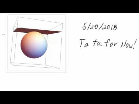 2018 05 20 Tangent Plane To Sphere - YouTube