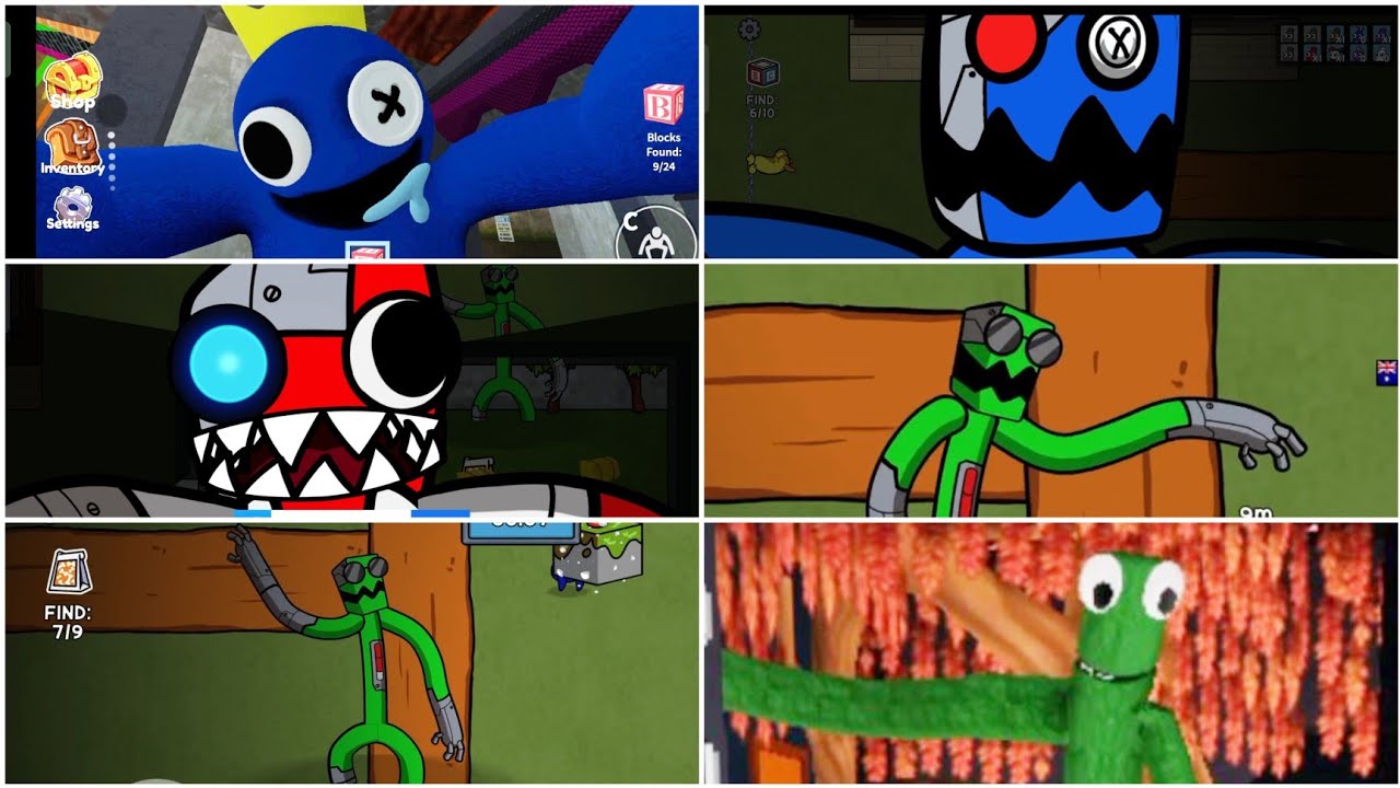 rainbow friends roblox vs rainbow lO origin story #roblox - YouTube