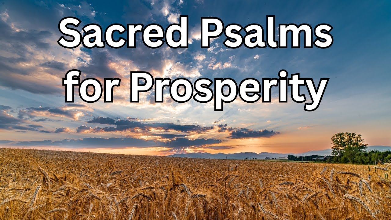 Sacred Words for Wealth | Psalms That Attract Prosperity and Abundance ...