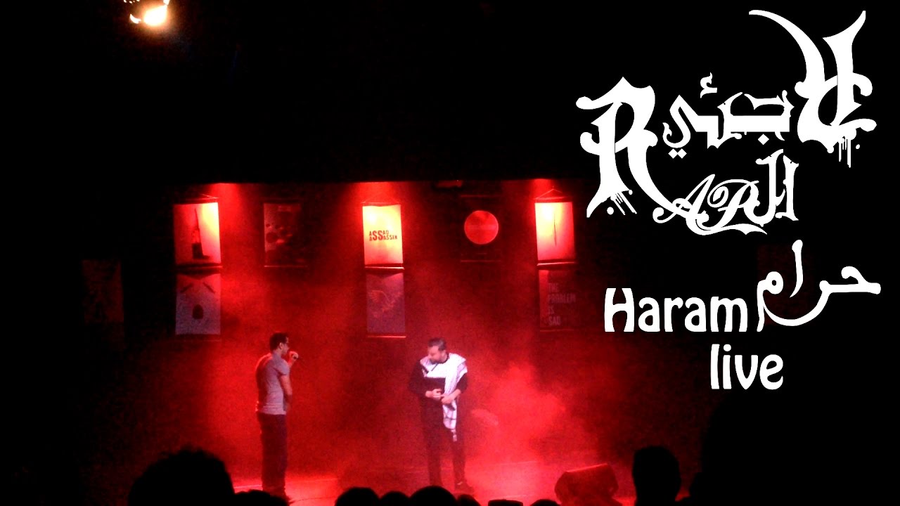 Refugees Of Rap - Haram - Live @ Theatre El-Duende , Paris 2014 - YouTube