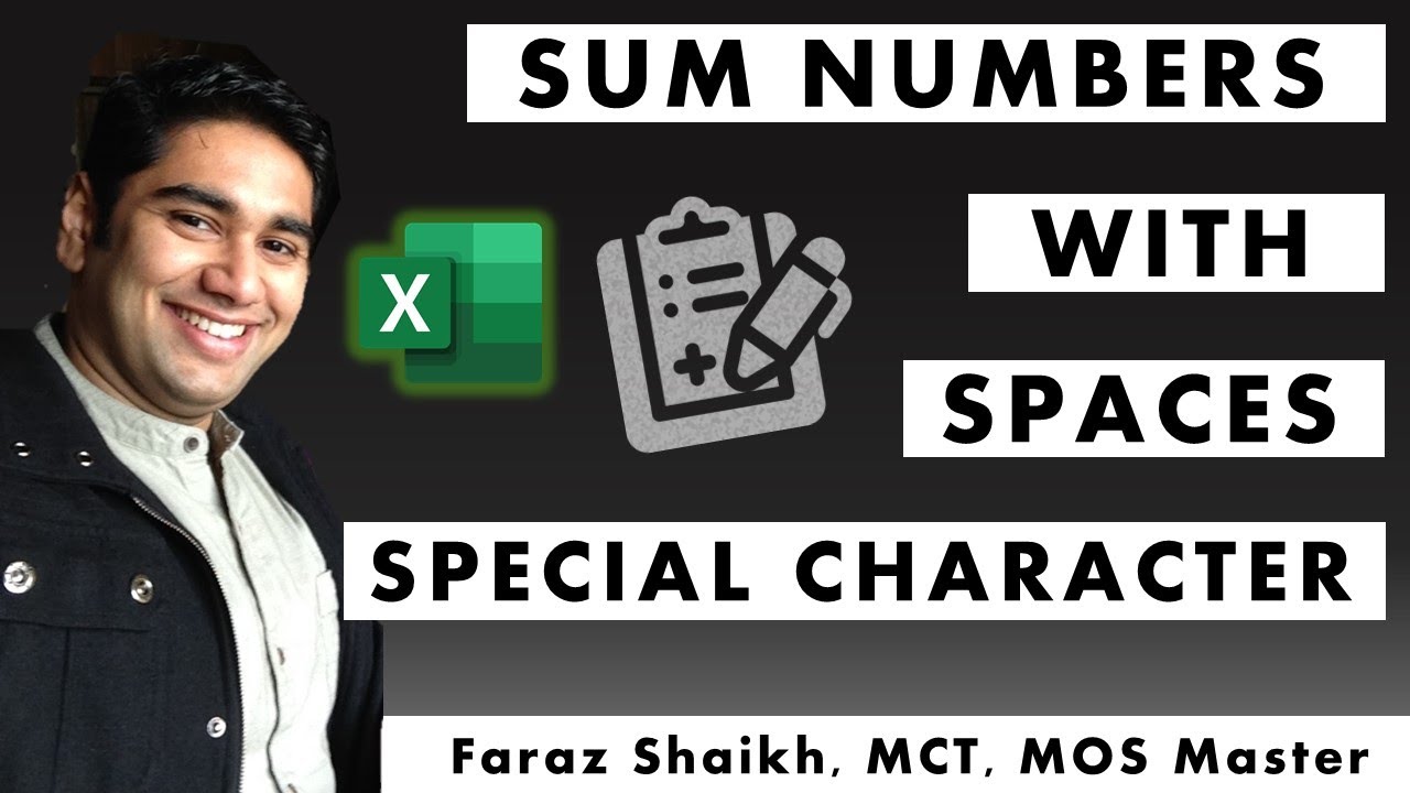 Excel Trick How To Sum The Number With Spaces Or Special Characters YouTube excel-trick-how-to-sum-the-number-with-spaces-or-special-characters-youtube