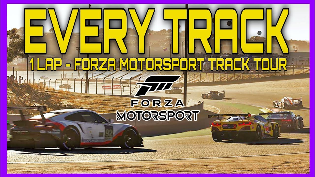 A Lap On EVERY Track In Forza Motorsport - YouTube