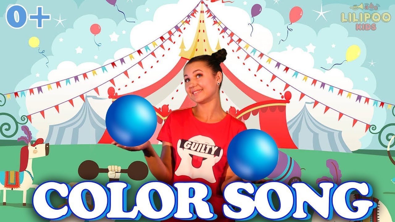 COLOR SONG|LEARN COLORS|SONG FOR KIDS|+more songs - YouTube