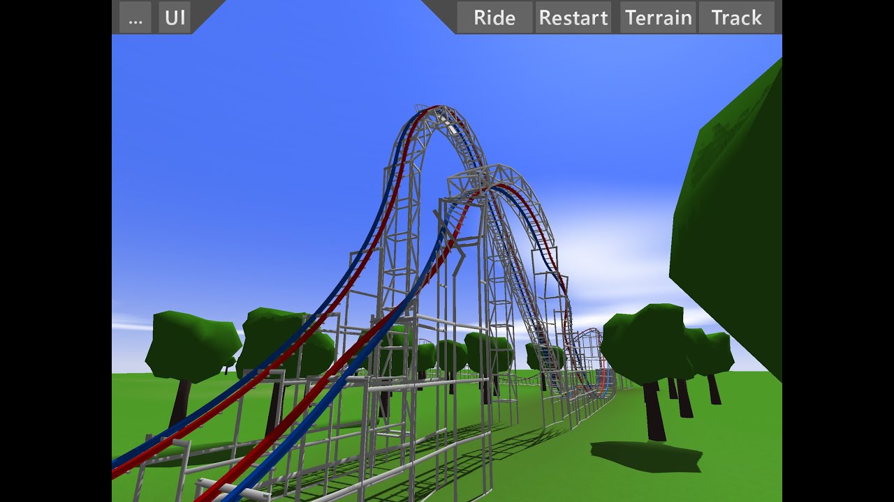Air Force One POV (Ultimate Coaster 2) - YouTube