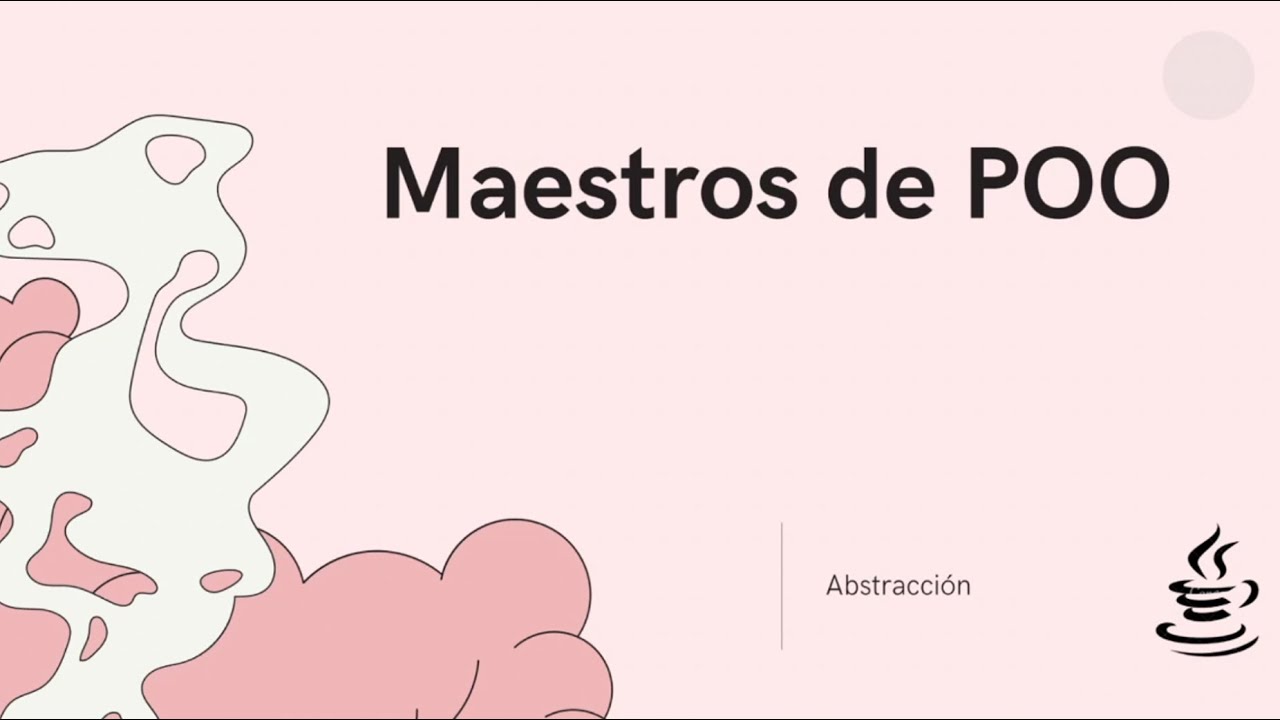 POO Abstracción - POO Masters - YouTube