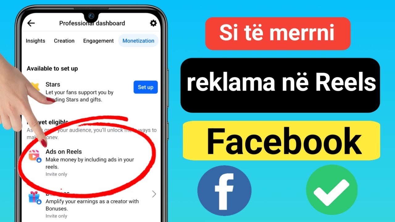 Si të merrni reklama në Reels Facebook 2024 || Reklamat në Reels ...