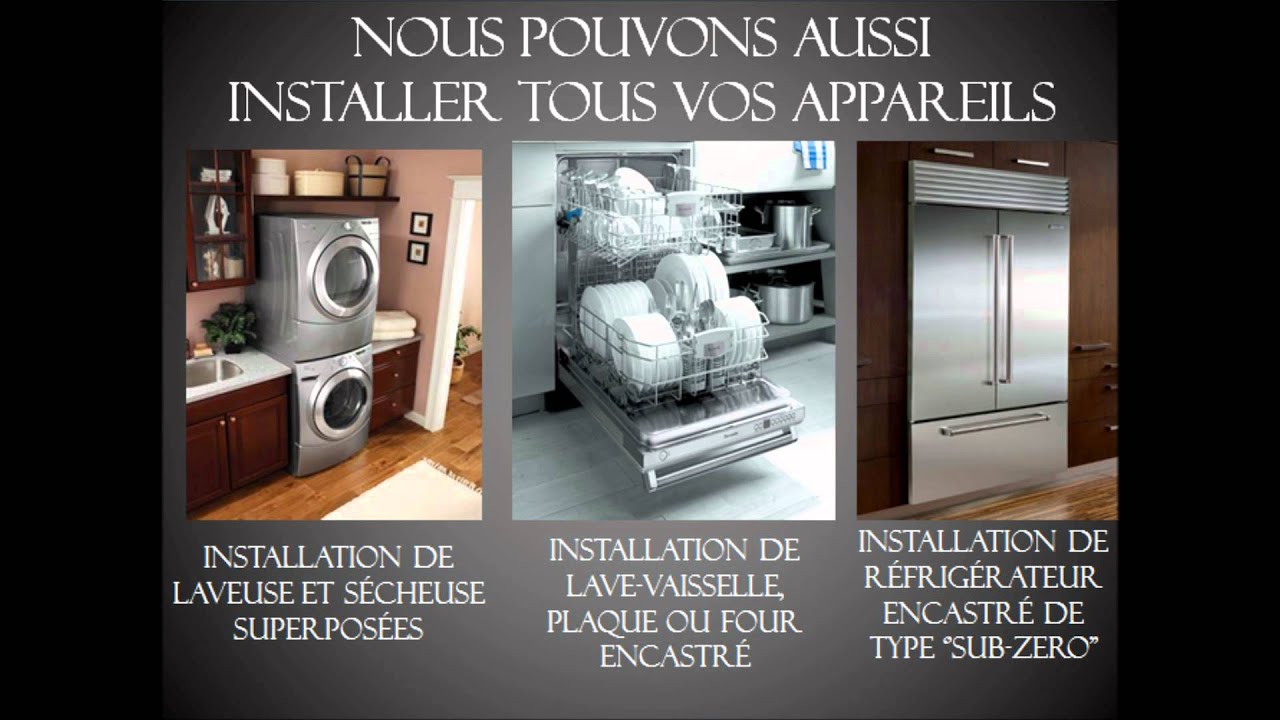 Découvrez l'excellence en réparation et installation d'électroménagers ...