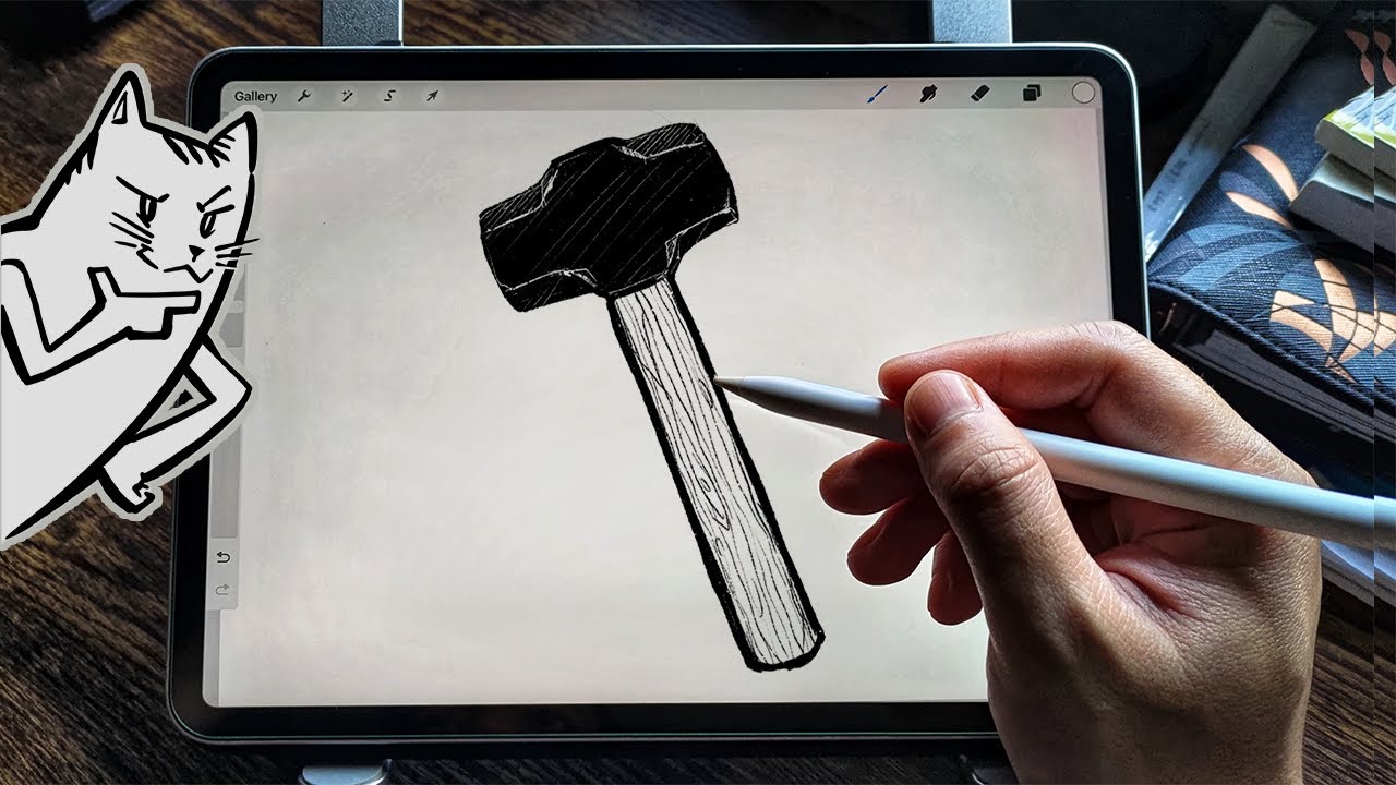 How to draw sledge hammer 🔨 - YouTube