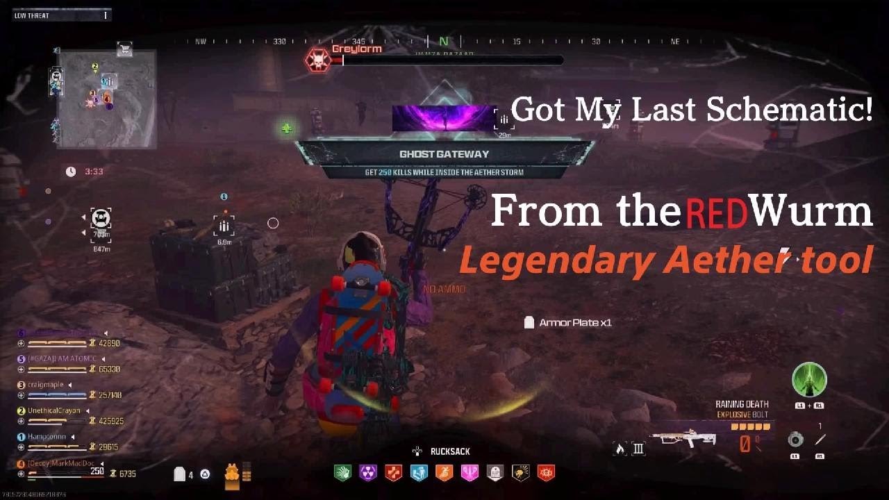 MWZ / MW3 | Red Wurm Dropped Legendary Aether tool. Now I can Craft ...