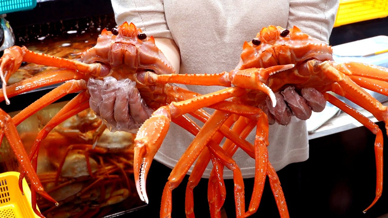 How to prepare red crab / Red crab Snow crab / Steamed snow Crab / Easy ...