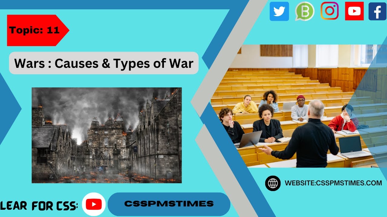 Topic : 11 Wars : Causes & Types of War - YouTube