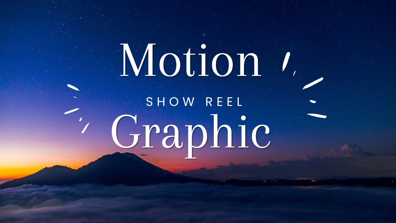 Motion Graphic Portfolio | Show Reel | After Effects 2023 - YouTube