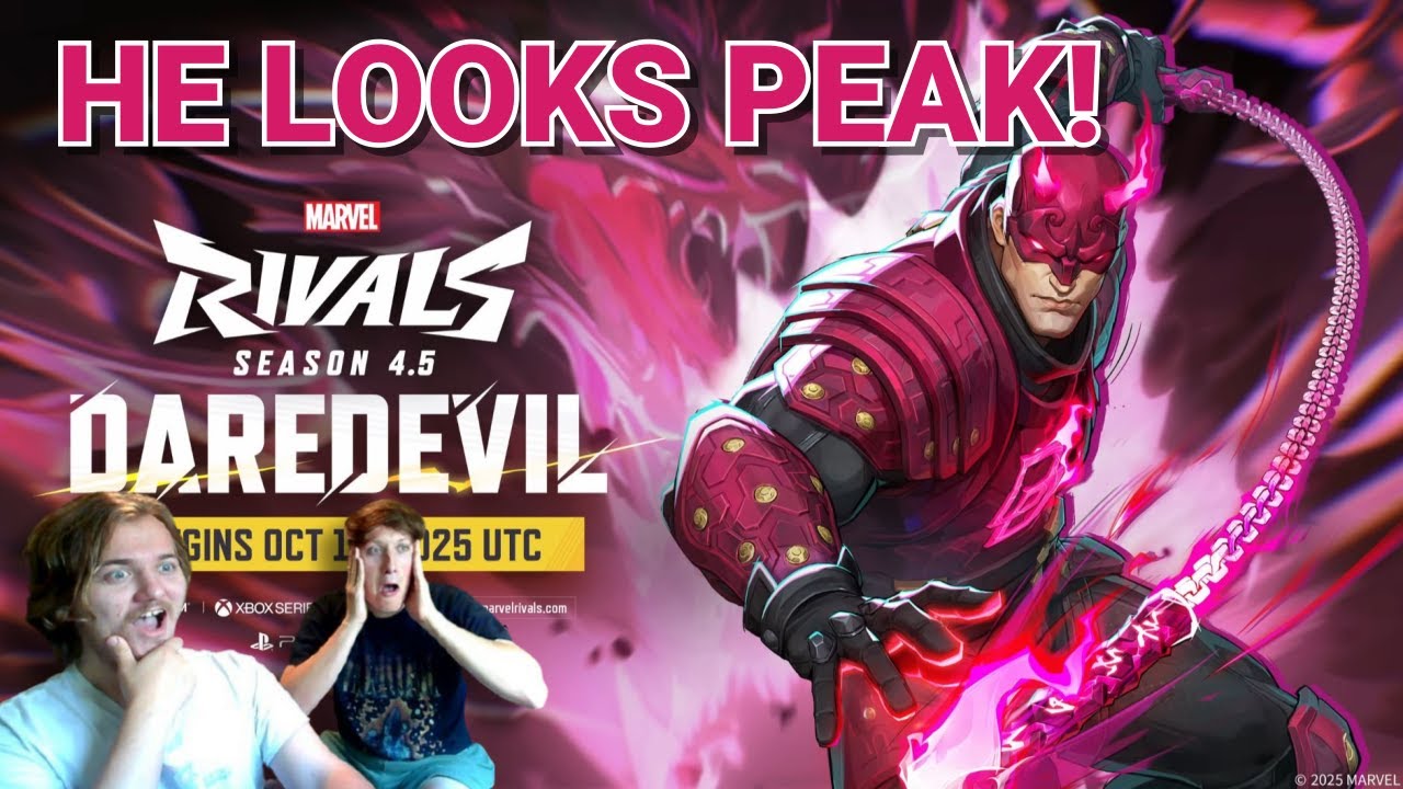 FIRST LOOK AT DAREDEVIL IN MARVEL RIVALS! DEV VISION 4.5 - YouTube