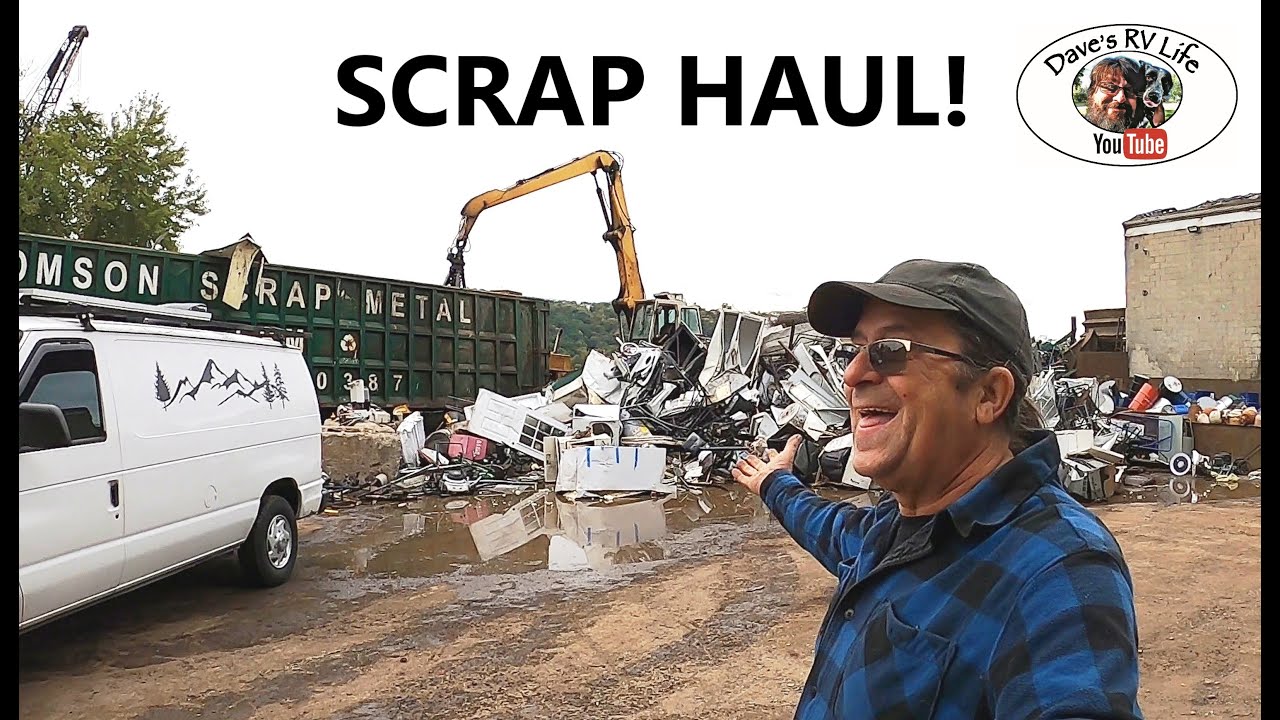 Scrap Run! - End of Season Fall Clean-Up at the Garage - YouTube