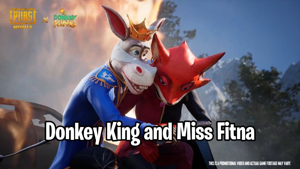 Donkey King & Miss Fitna story | PUBG MOBILE Pakistan Official - YouTube