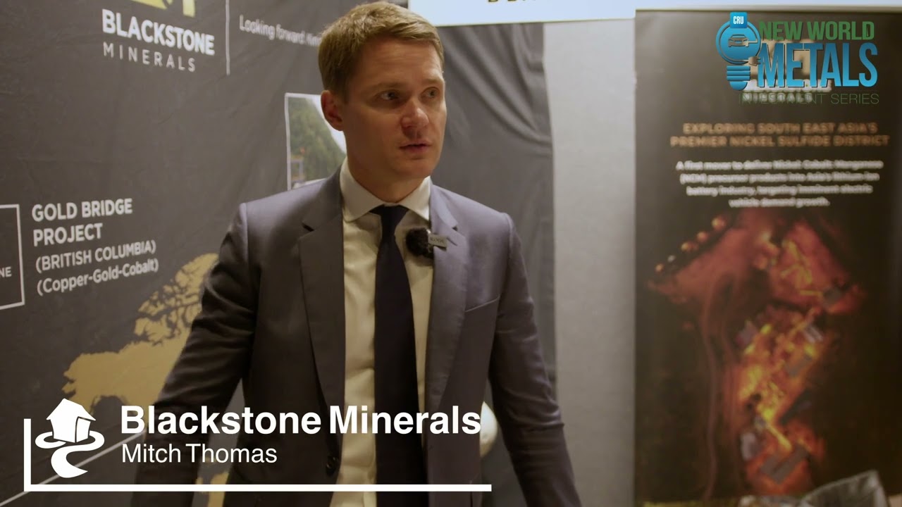 Blackstone Minerals (ASX: BSX) CFO Mitch Thomas at 2022 New World Metals Conference. - YouTube
