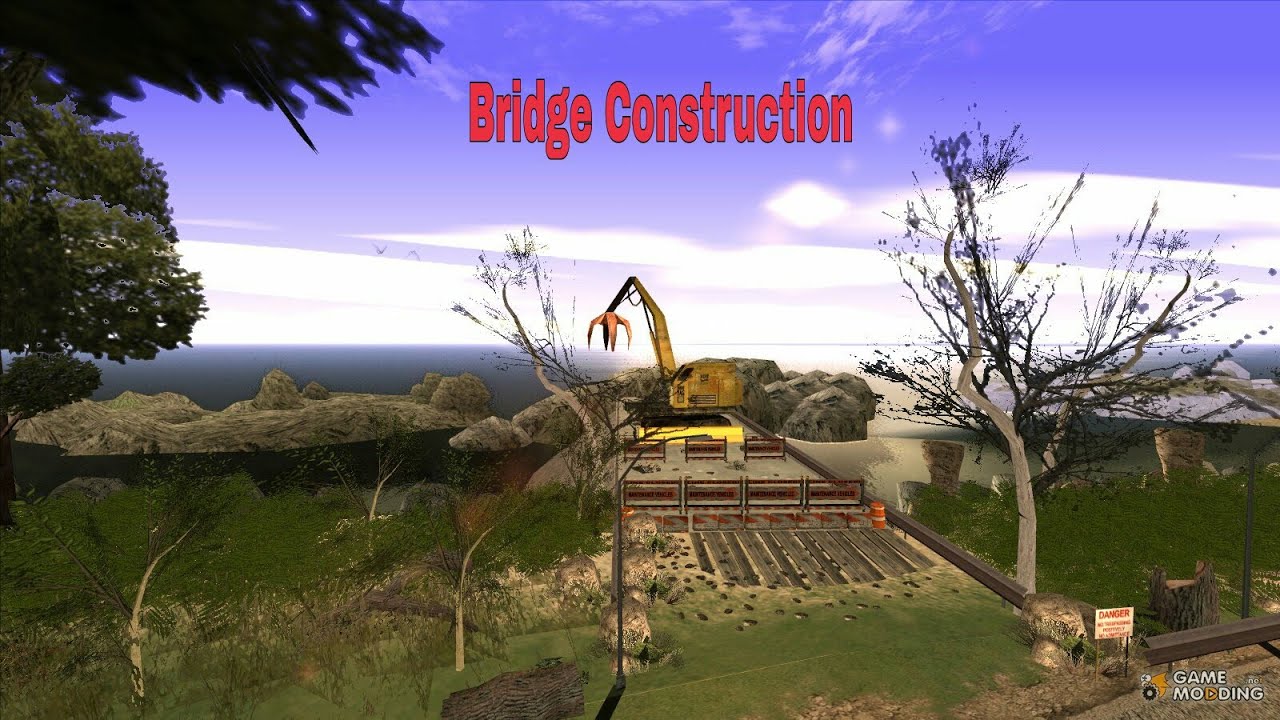 GTA San Andreas Android - Bridge Construction [Mod] - YouTube