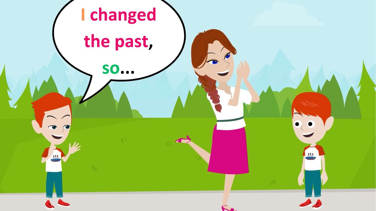 Lucas changes the past - English Comedy Animated - Lucas English - YouTube