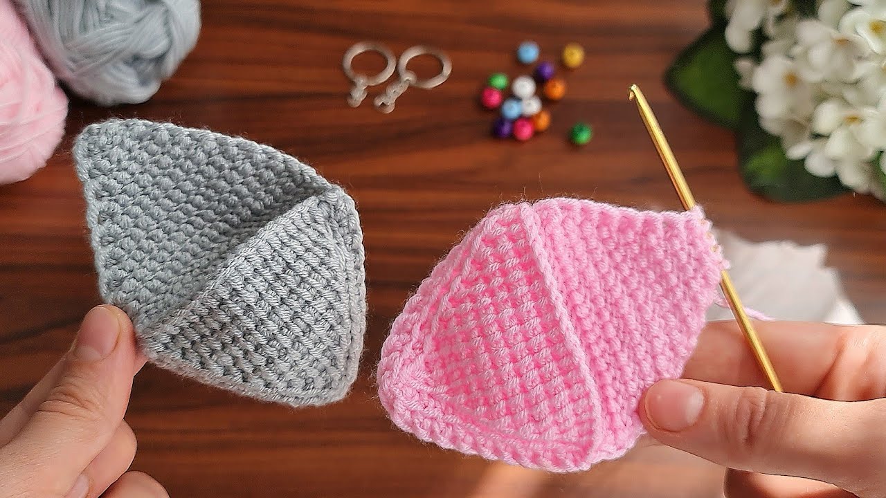 3D⚡💯Wow Amazing💯👌How to make an eye-catching crochet keychain? - YouTube