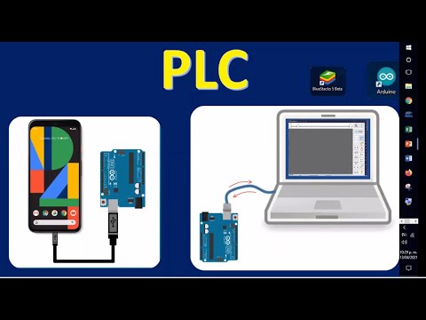 Práctica 4 Programando Arduino Como PLC Para PC y Celular - YouTube