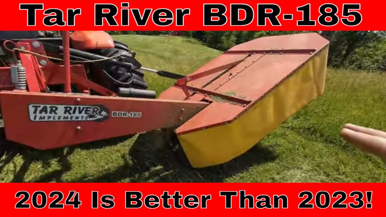 This Tar River BDR-185 Drum Mower Makes Cutting Hay Fast And Easy #379 ...