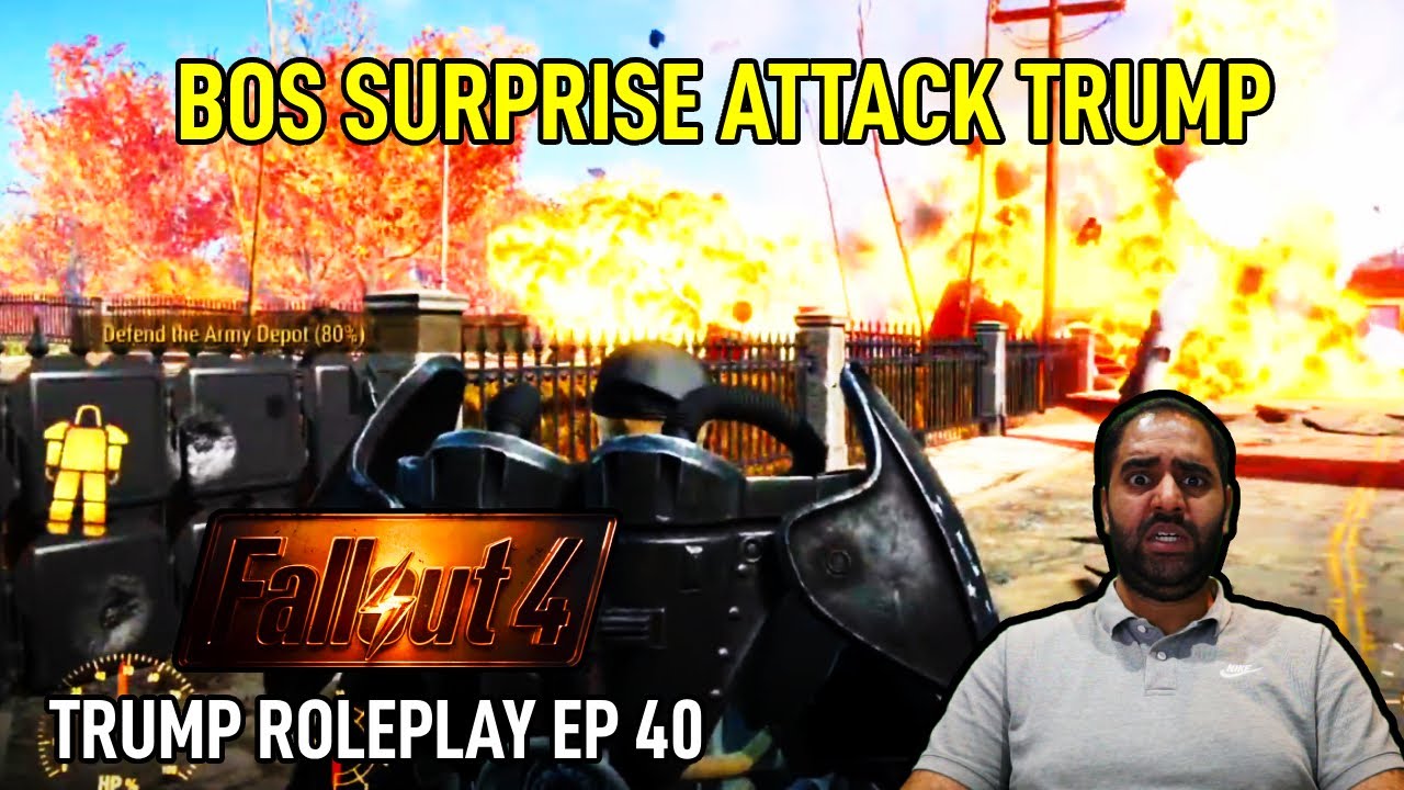 Fallout 4 Trump Roleplay EP 40 - Trump Defeats The Brotherhood? - YouTube