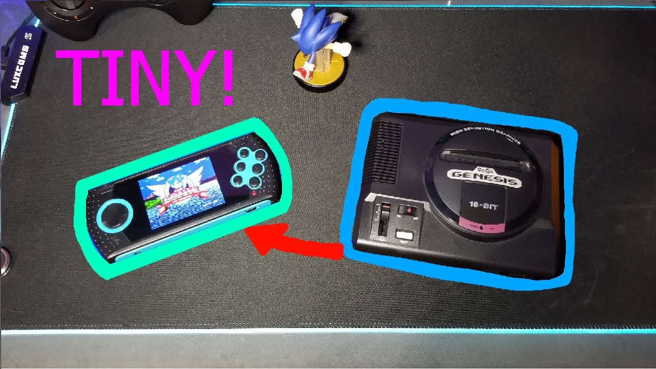 Sega Genesis HANDHELD! - Retro gaming handheld - YouTube
