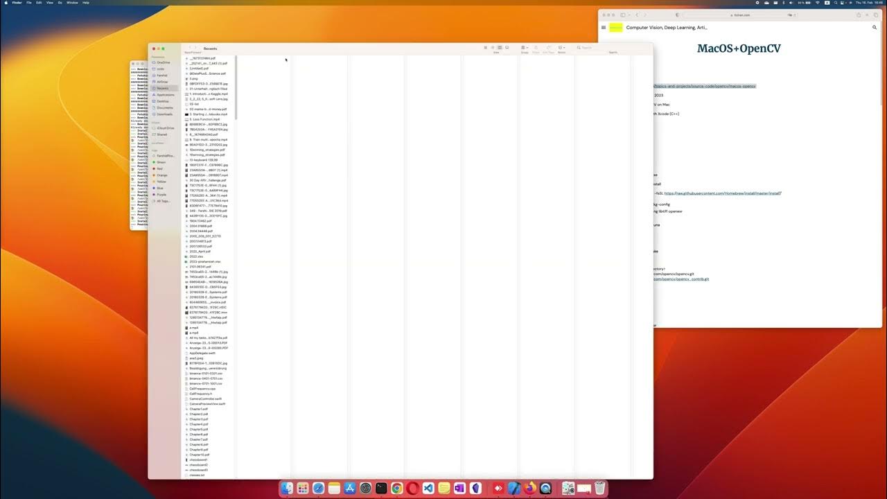 2023 C++ How to Install OpenCV (C++) on MacOS and using in Xcode Project (Simple Config) - YouTube