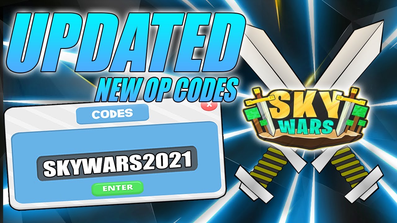 ALL *NEW* SECRET OP CODES?! Roblox Skywars 2021 - YouTube