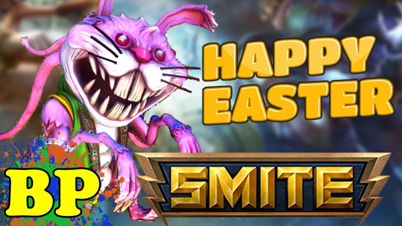 SMITE | HAPPY EASTER | Bakasura Arena Feaster Bunny (11-0) - YouTube