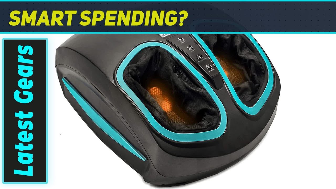 InvoSpa Shiatsu Foot Massager: The Best Home Foot Spa Experience - YouTube