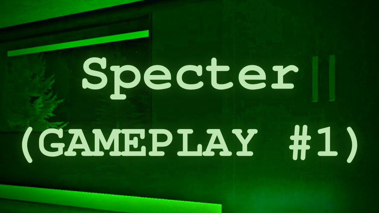 Try to guess ghost type lol (Gameplay #1) | Specter (Roblox) | RoShade ...