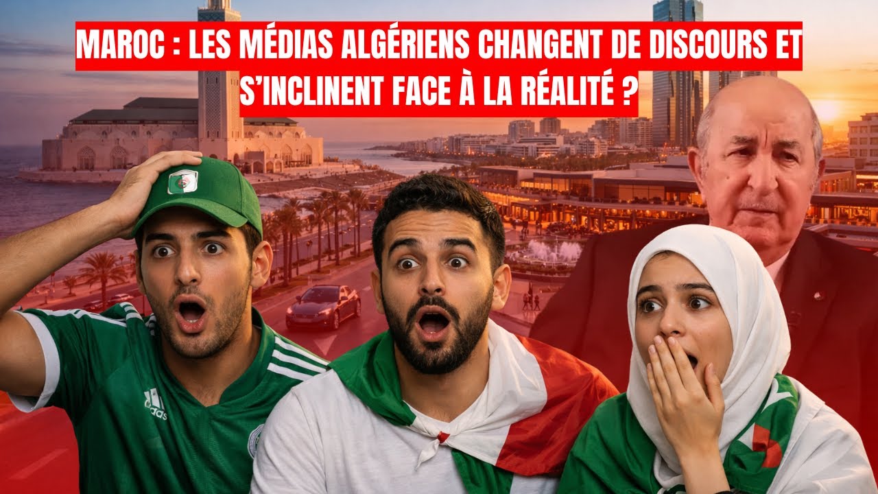 Médias algériens démentis? Ce que des Algériens ont vu au Maroc - YouTube