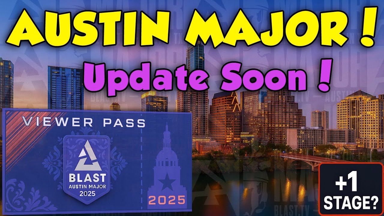 Blast Austin Major Details! | Viewer Pass, New Sticker Design? New ...