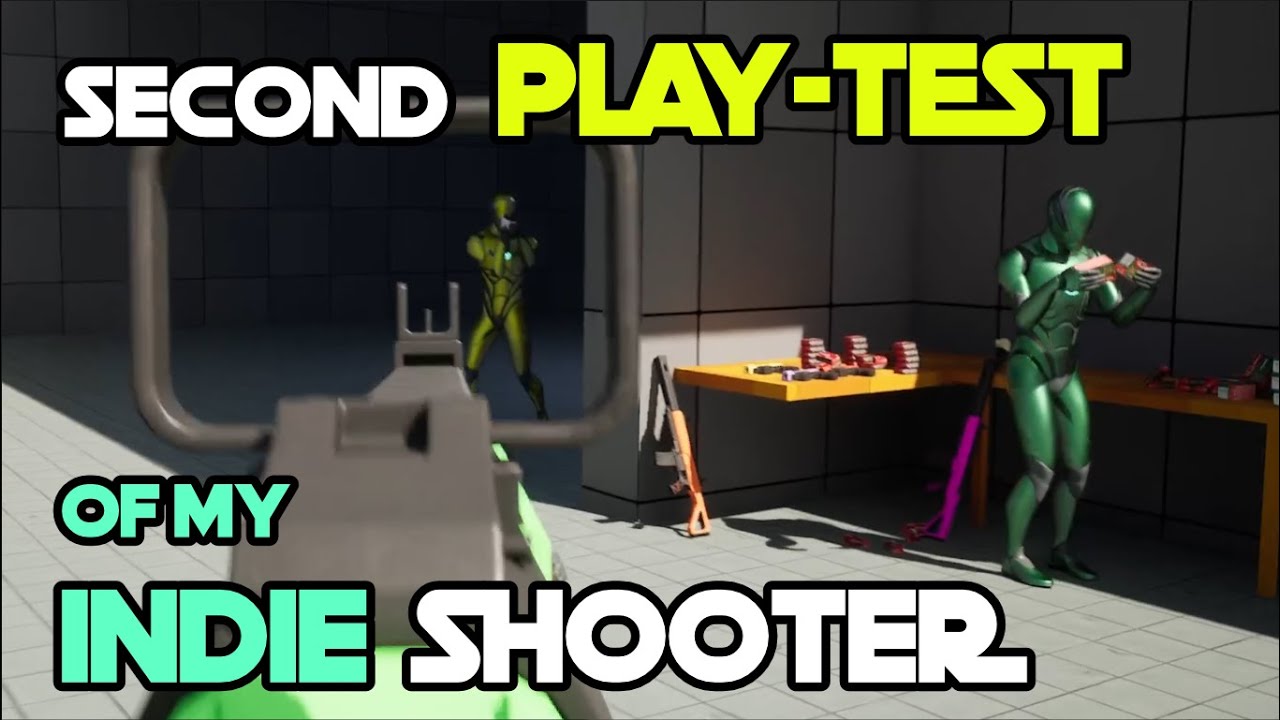 First Real Gameplay of My Indie Game - Indie FPS - YouTube