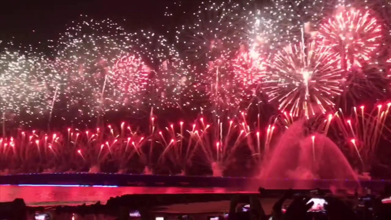 Greatest Fireworks in Maldives - SinaMaleBridge China Maldives ...