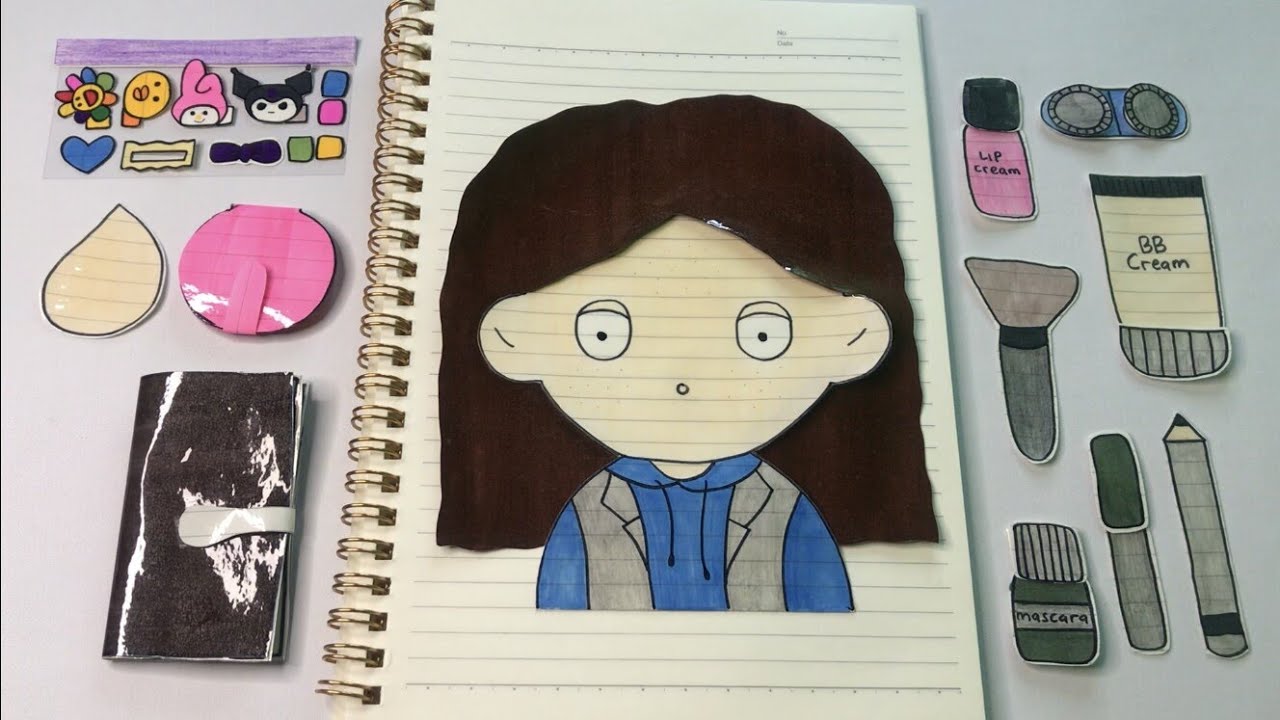 [ ️paperdiy ️] Make Up 💄Paper Diy Tutorial - YouTube