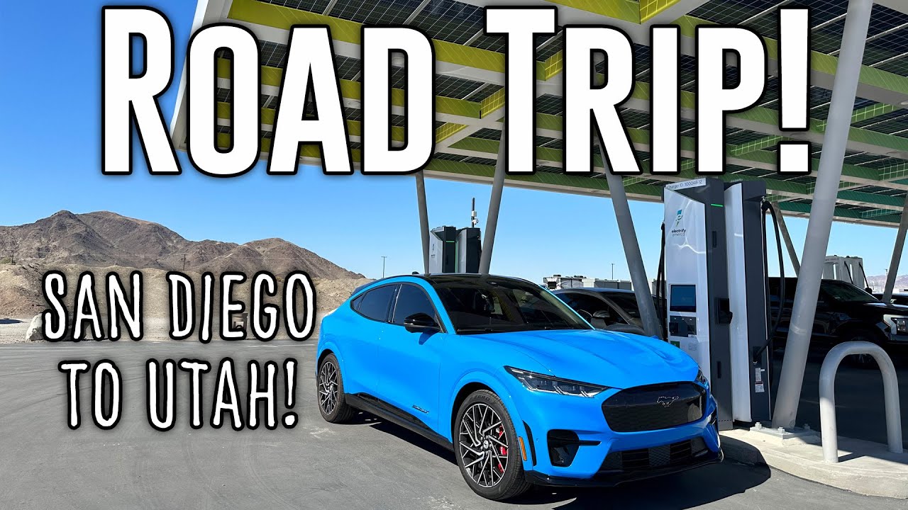 Mach-E Road Trip - Driving an electric car from San Diego to Utah ...