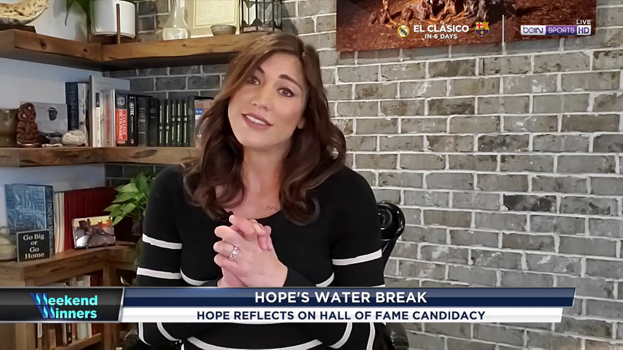 Hope Solo Candidate to the US Hall of Fame - YouTube