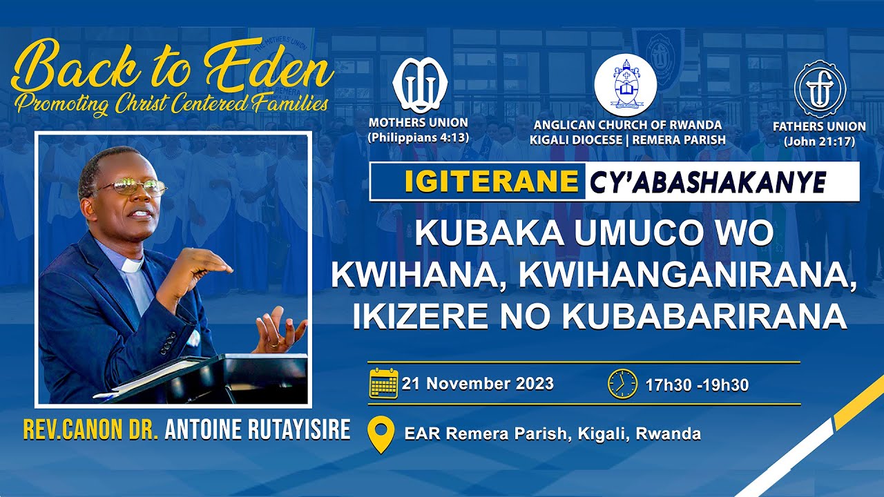 IGITERANE CY'ABASHAKANYE 2023/DAY2: KUBAKA UMUCO WO KWIHANA ...