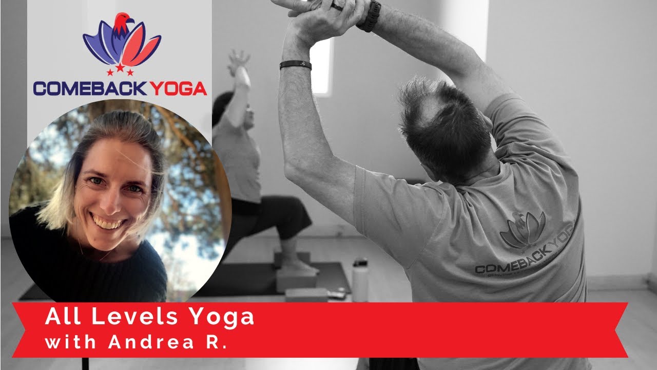 All Levels Yoga with Andrea R. - YouTube